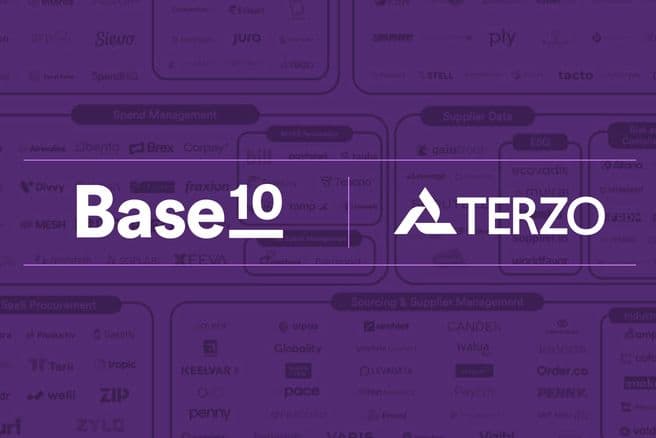 Terzo Recognized by Base10's New Procurement Market Trend Map | Terzo